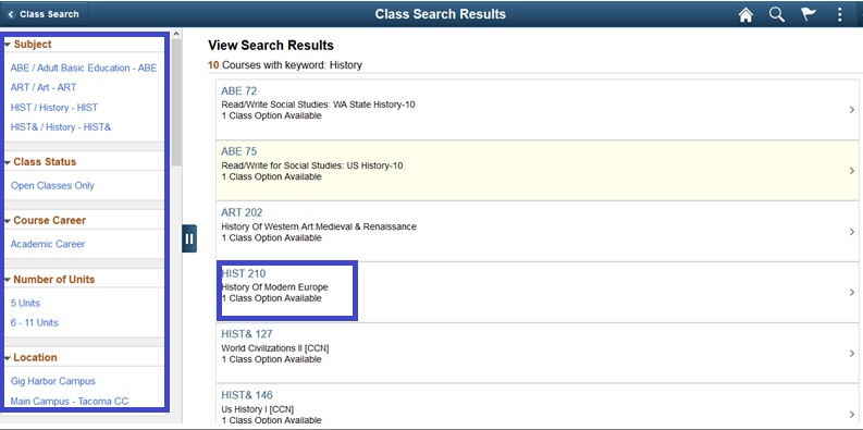 Search for Classes and Enroll | SPSCC Support Search for Classes and Enroll | SPSCC Support
